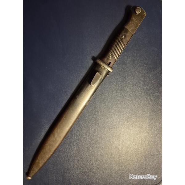 Baïonnette mauser 98K monomatricule, 1941 CLC debut debut production ...