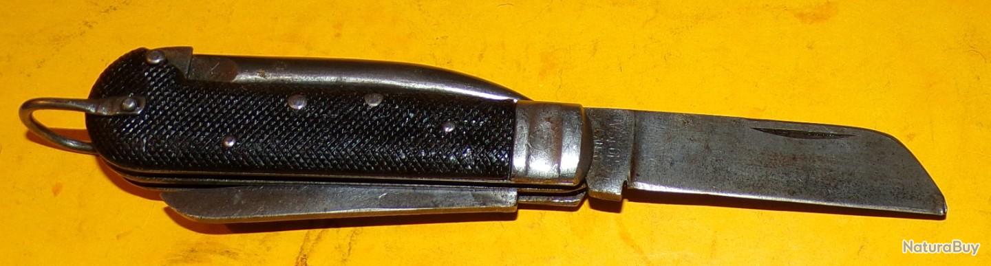 ARMEE ITALIENNE WWII COUTEAU PLIANT DE POCHE , LE BOUT DE LA POINTE DE ...