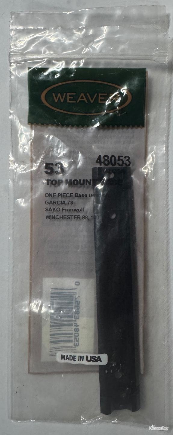 Monture de viseur WEAVER TopMount 48053 - Neuf sous blister - Rails et ...
