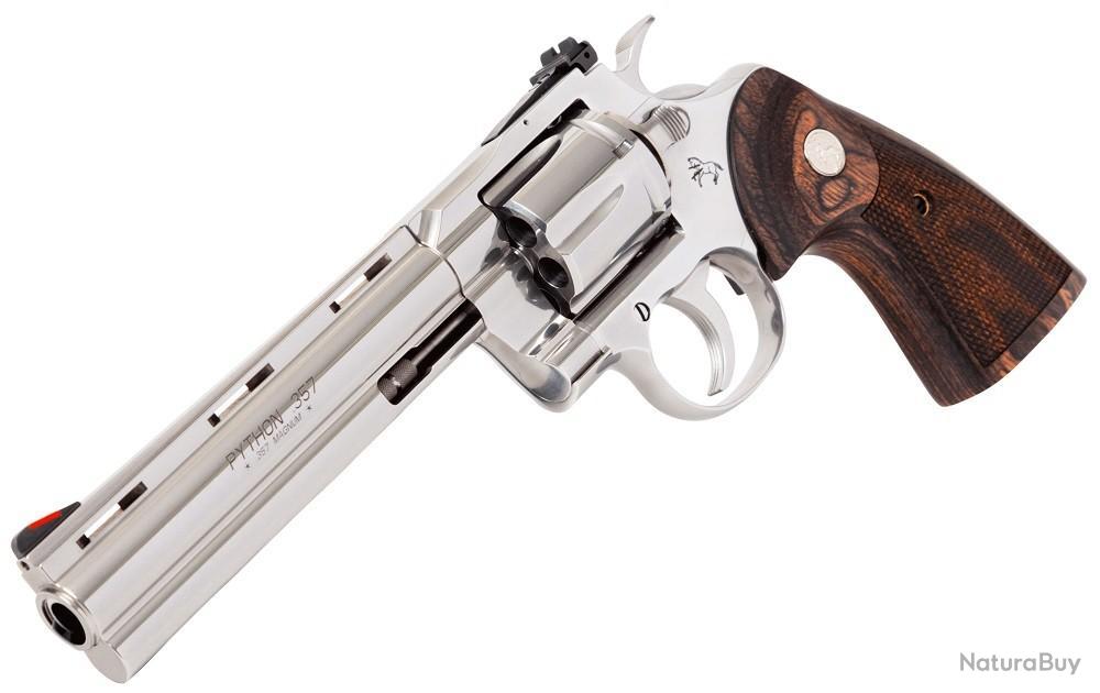 REVOLVER COLT STAINLESS PYTHON 6´´ 357MAG PYTHON - Revolvers de ...