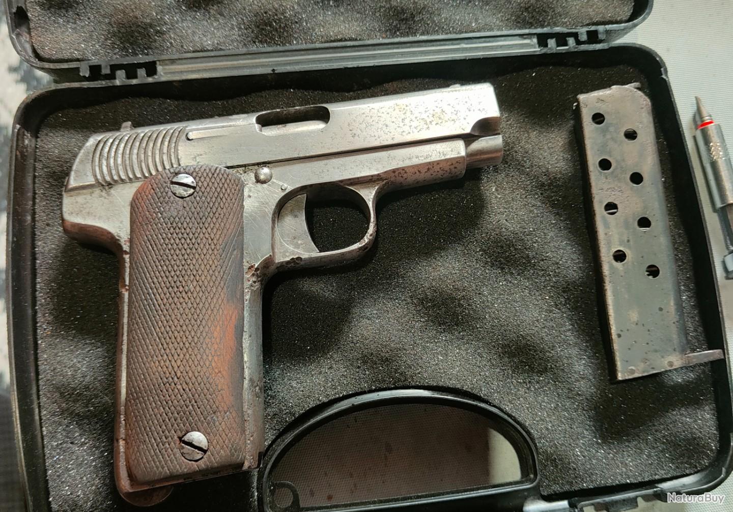 Pistolet type ruby calibre 7.65 vendu avec 1 chargeur - Pistolets de ...