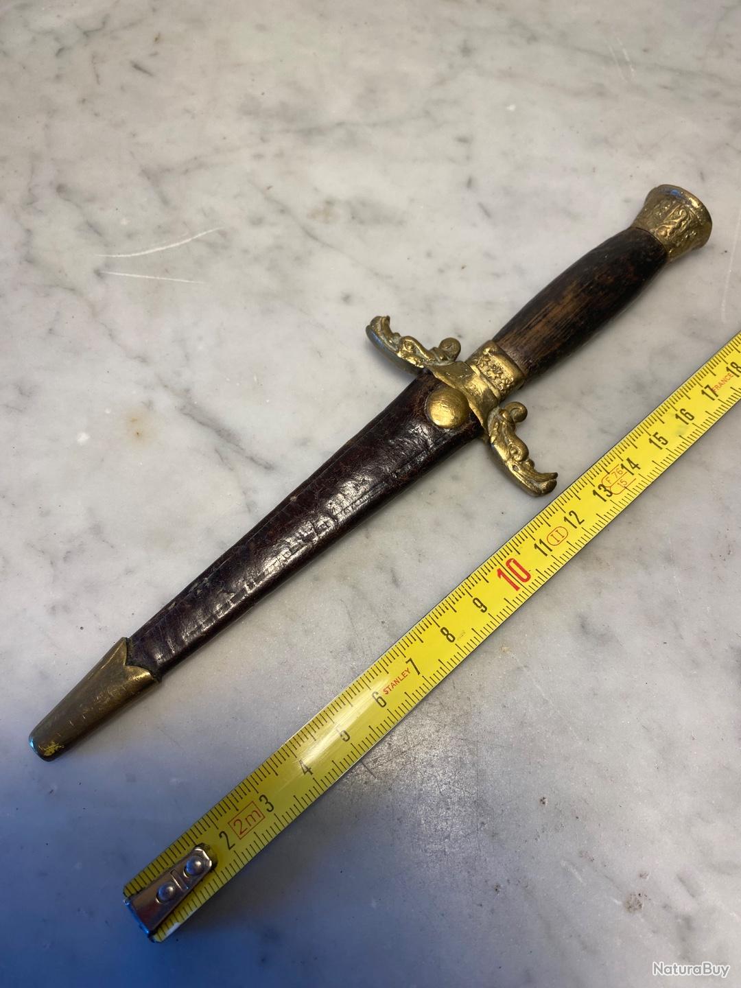 Ancienne Dague de vertu stylé dague de joie - Couteaux et dagues ...