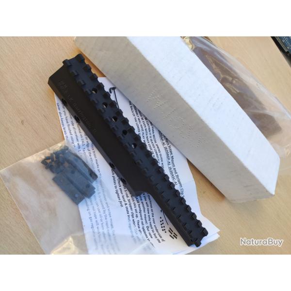 Capot avec rail picatinny pour FAL SA58 alu noir DSA paratrooper ...