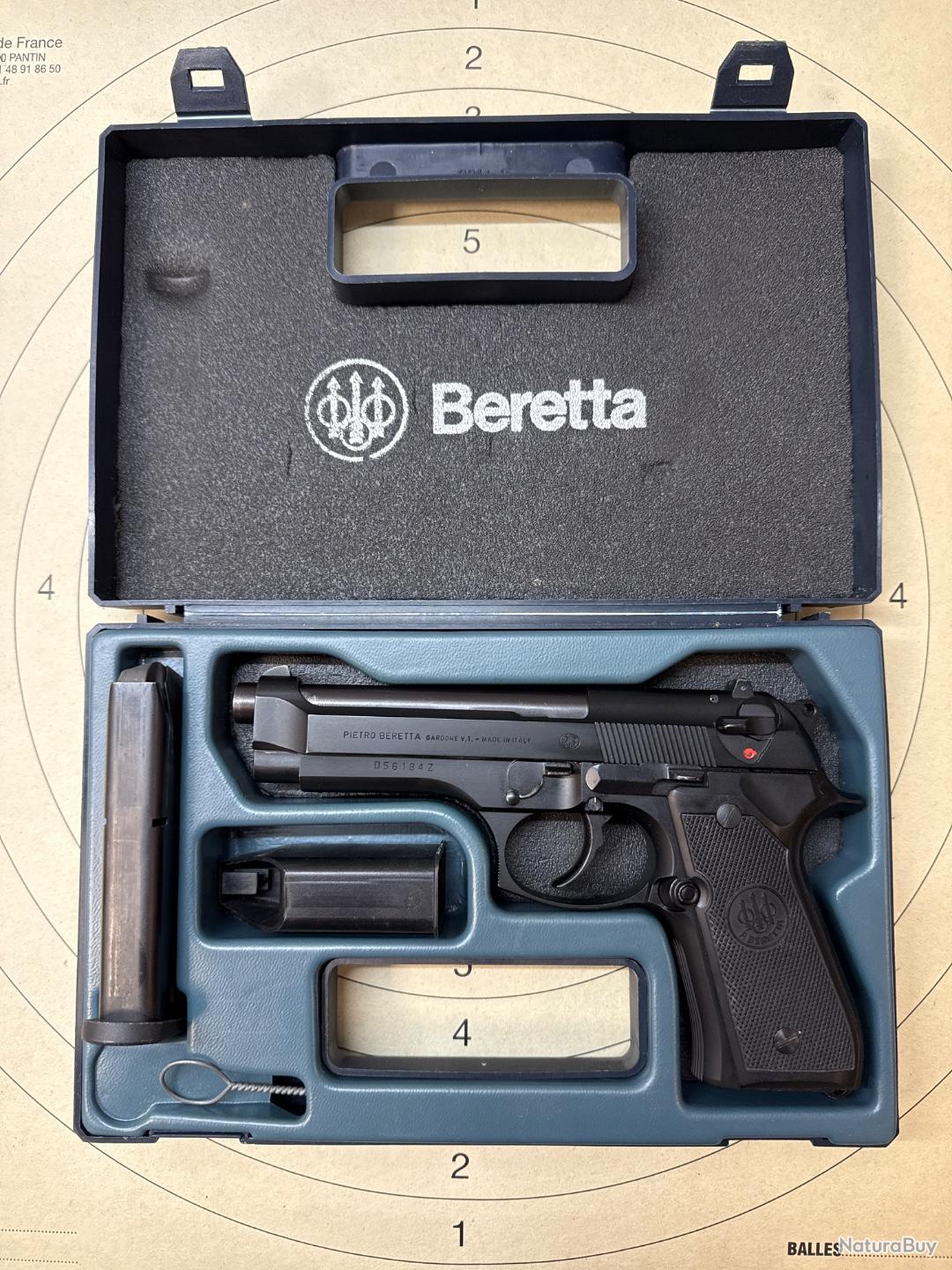 BERETTA 92F cal 9x19 - Pistolets de Catégorie B (14428000)