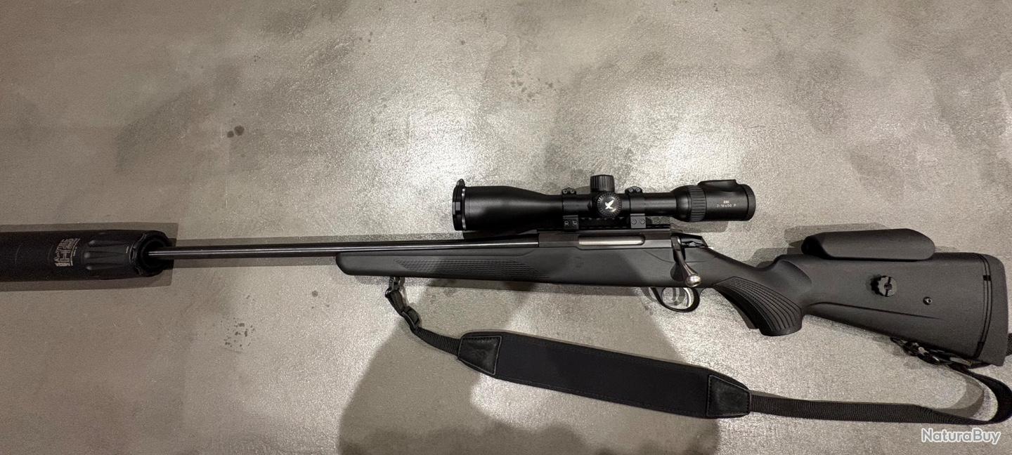 Carabine à verrou TIKKA T3X ligth ajustable pour gaucher - Carabines à ...