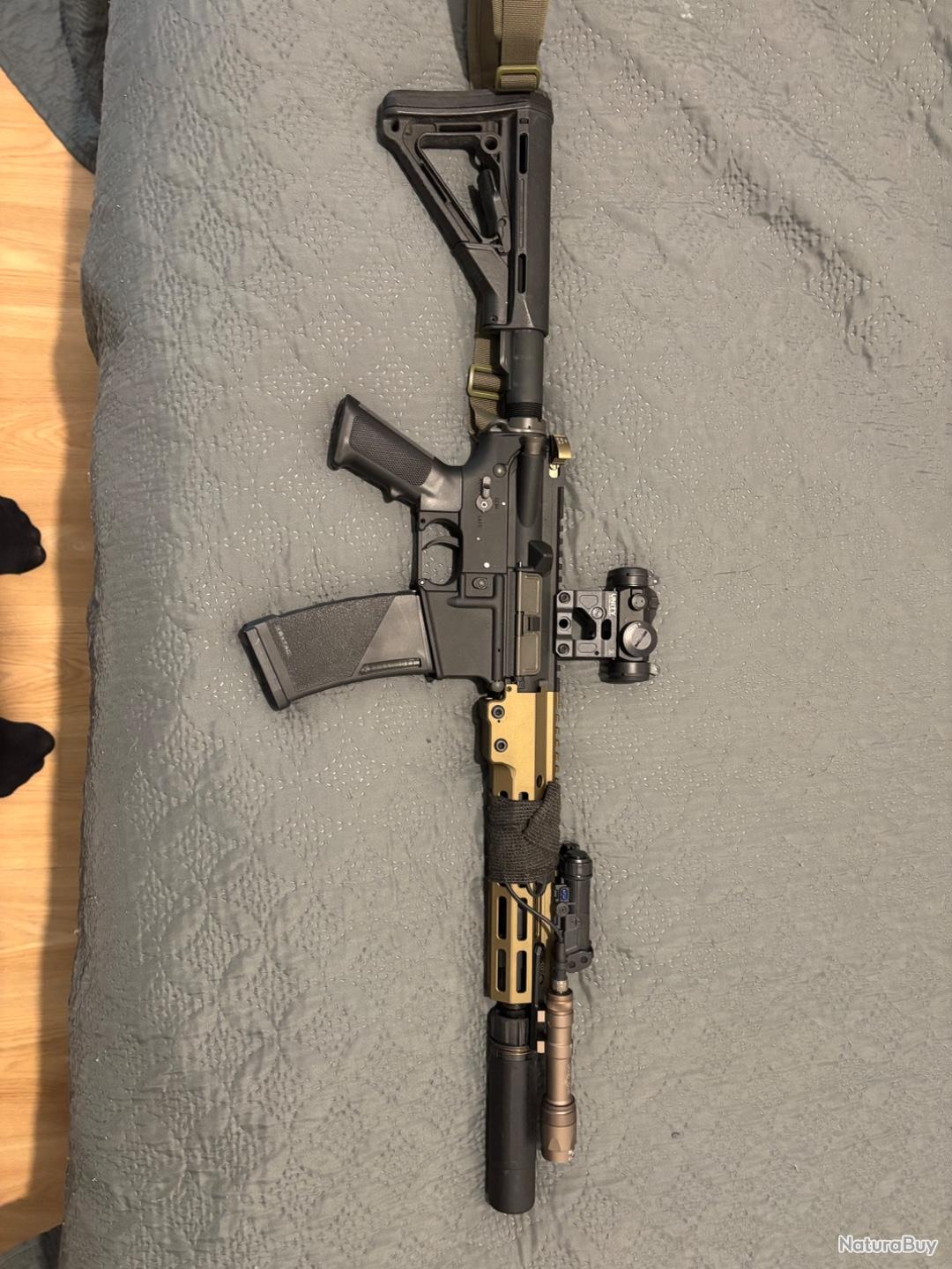 AIRSOFT Réplique Avalon URG-1 10.3'' Aster Bi-ton VFC AEG - Fusils d ...