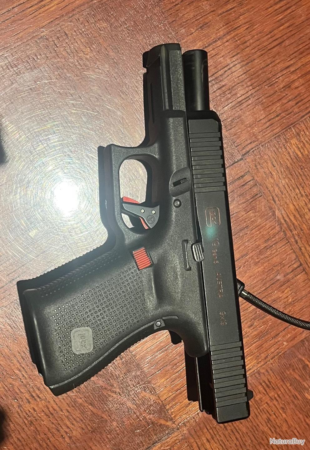 Glock 19 Gen5 detente timney - Pistolets de Catégorie B (14429163)