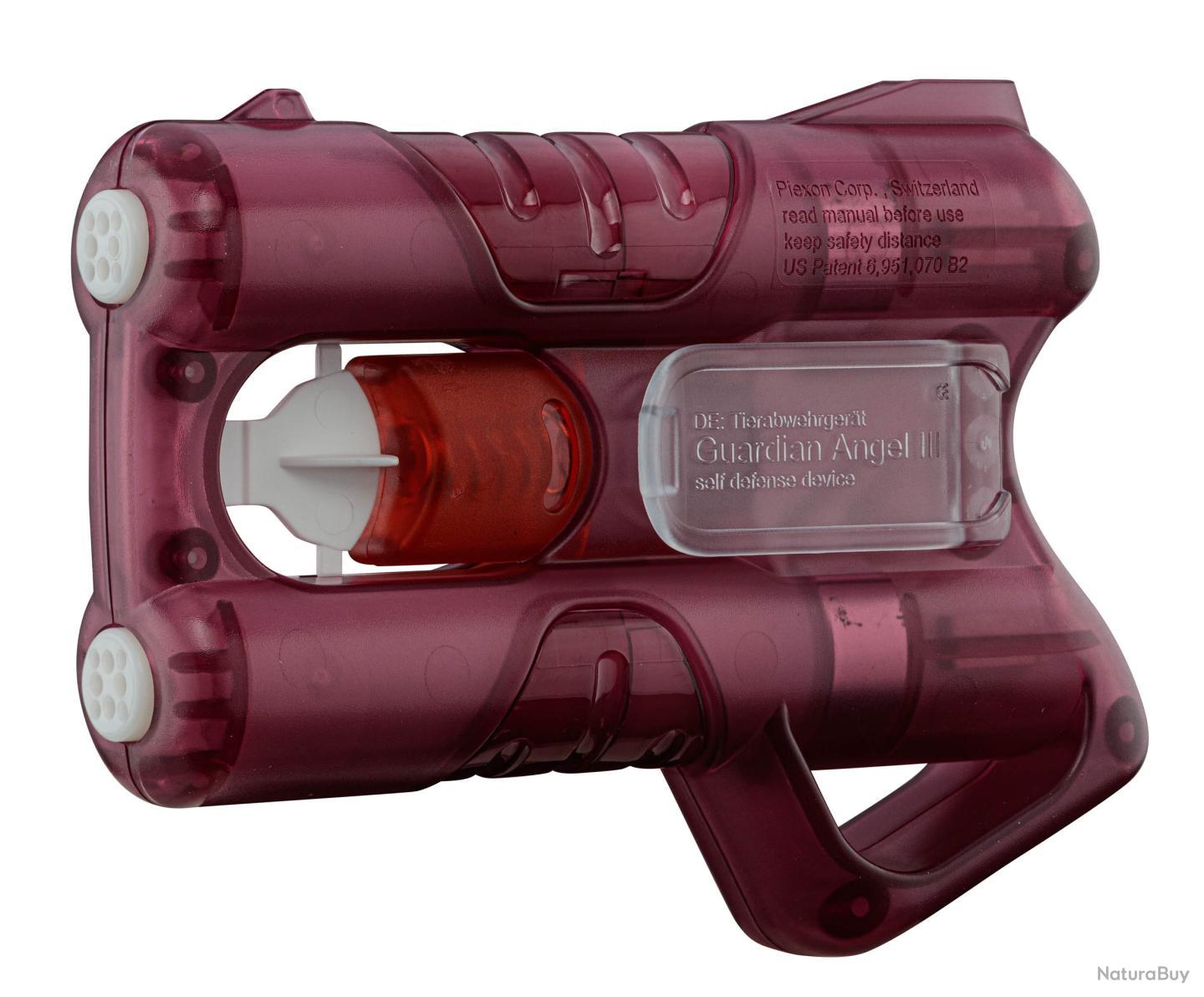 Guardian Angel III Crosse Pistolet Rouge - Pistolet lacrymogène (14429474)