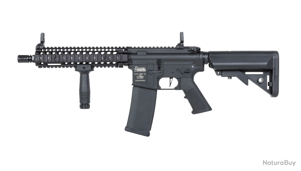 REPLIQUE LONGUE 6MM SA-C19 DD MK18 HAL G2 NOIRE - Fusils d'assaut ...