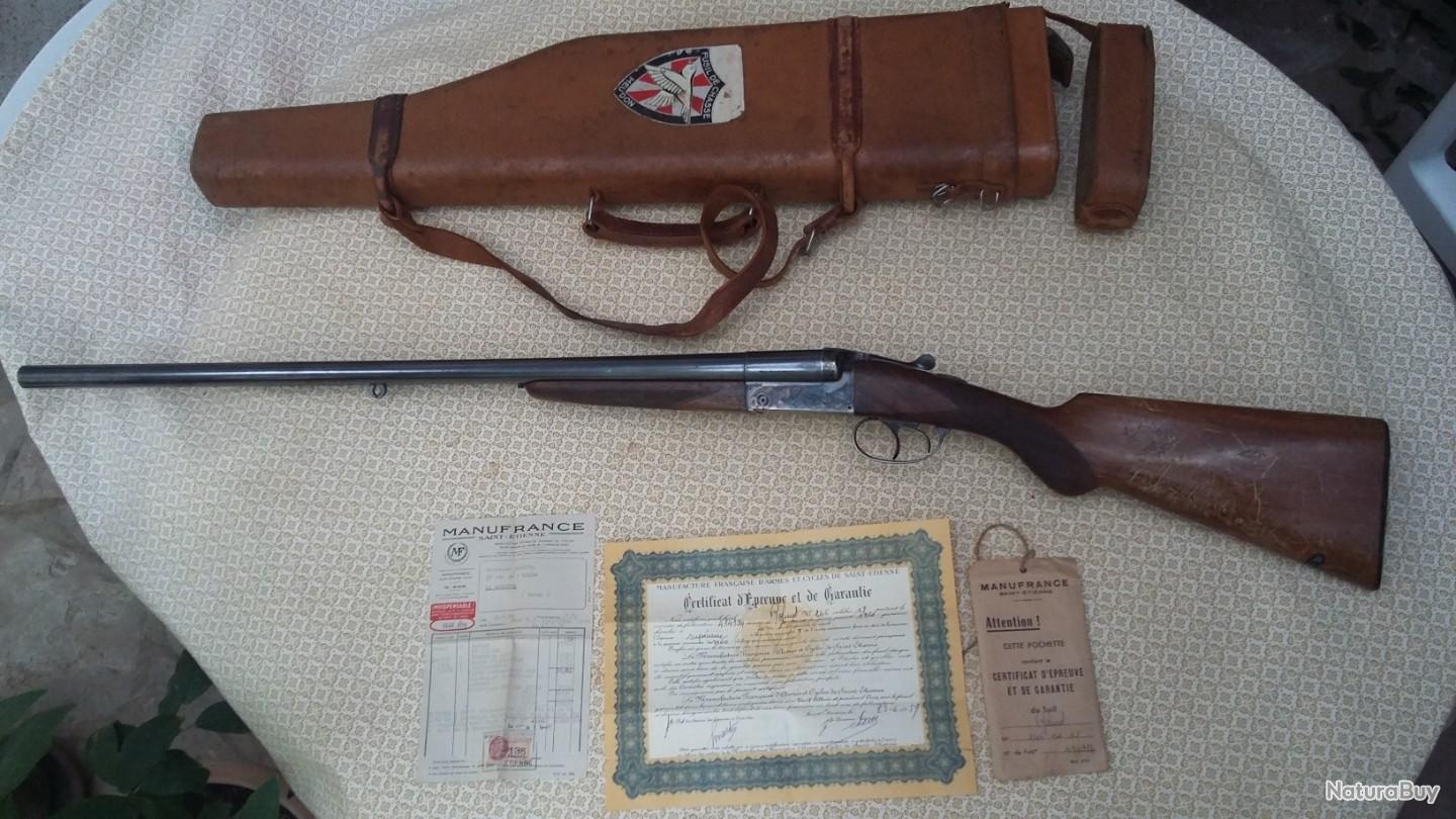 Fusil MANUFRANCE ROBUST 246 - Bon état général - Fusils Juxtaposés ...