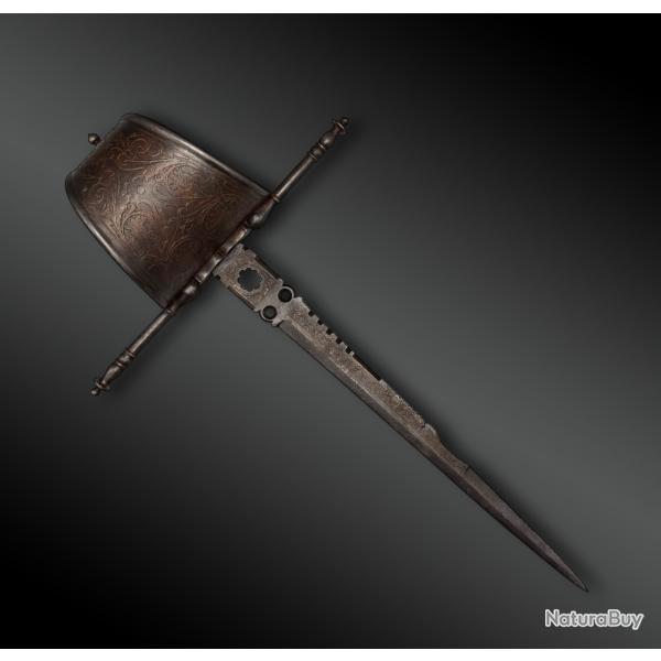 DAGUE dite « MAIN-GAUCHE » - Tolède, Espagne - XIXème siècle - Armes ...