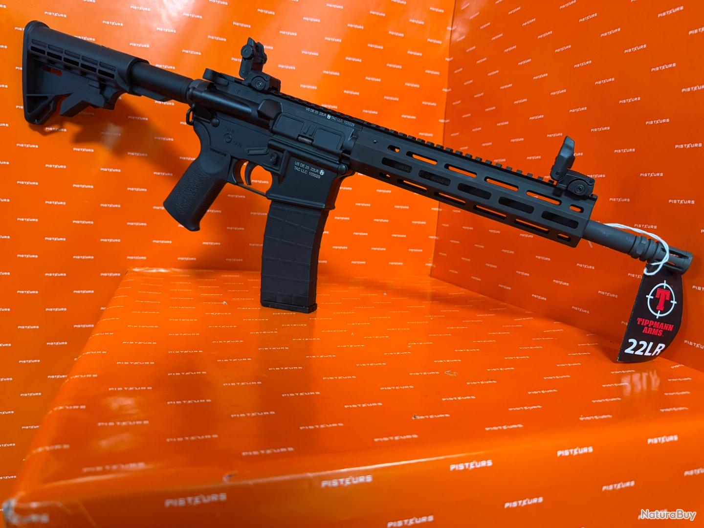 Tippmann M4-22 Elite-S 22 LR 12.5' 25 cps - Carabines semi-automatiques ...