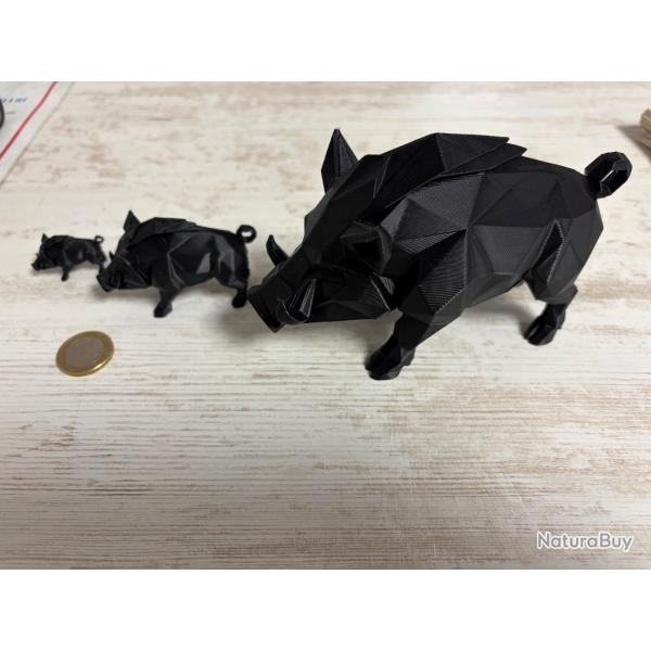 Figurine Sanglier x3 - Jouets (14432648)