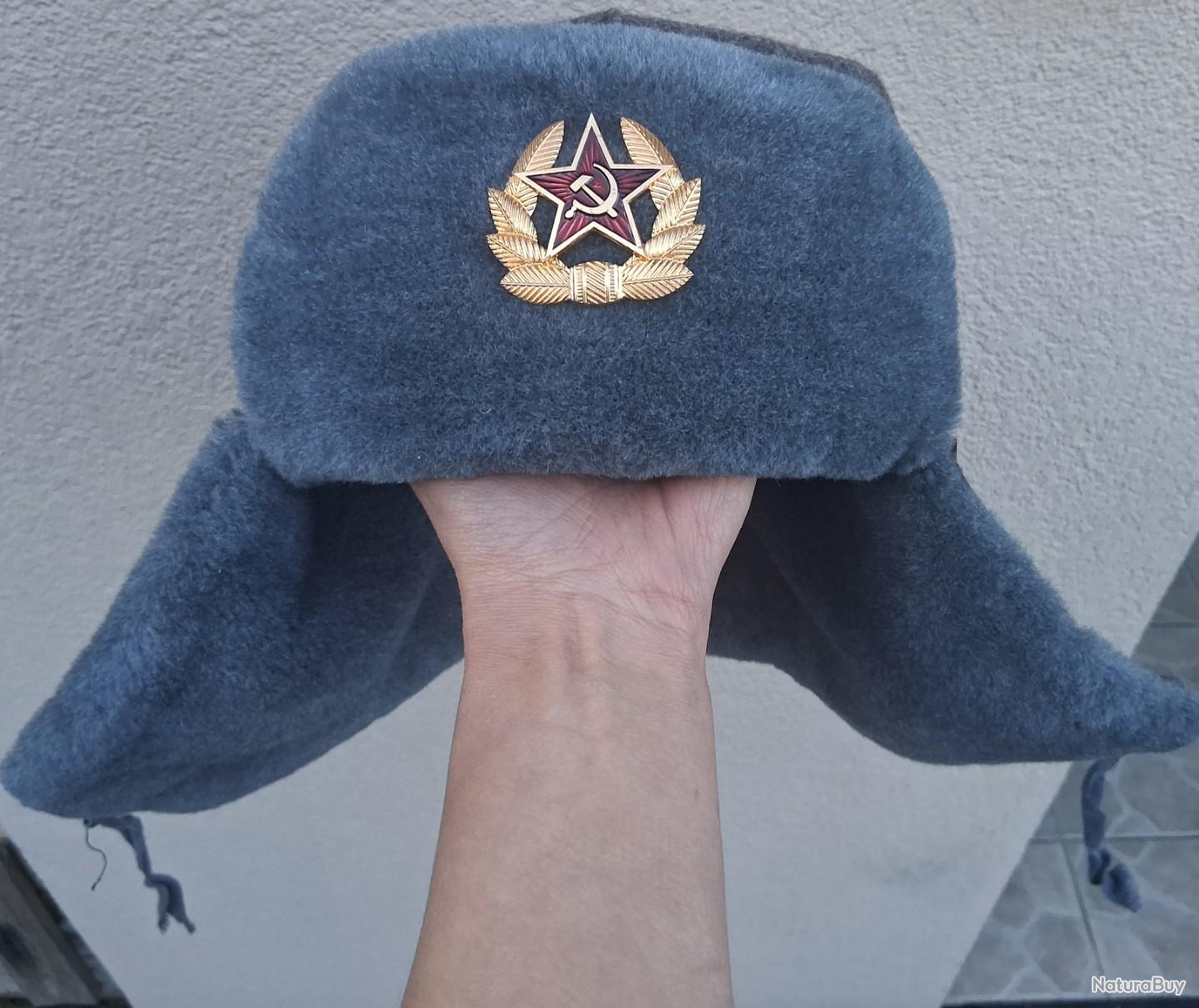 CHAPKA-OUCHANKA CHAPEAU MILITAIRE TAILLE 58 SOLDAT ARMÉE DE TERRE NOS ...