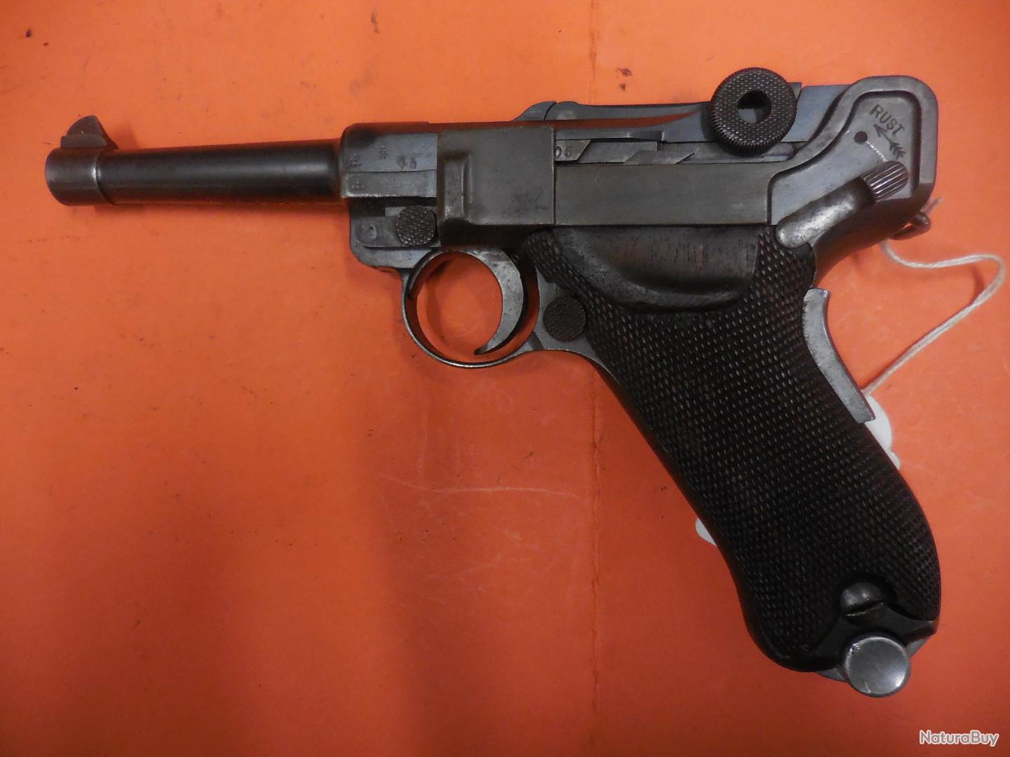 Rare P08 hollandais - Pistolets de Catégorie B (14435142)