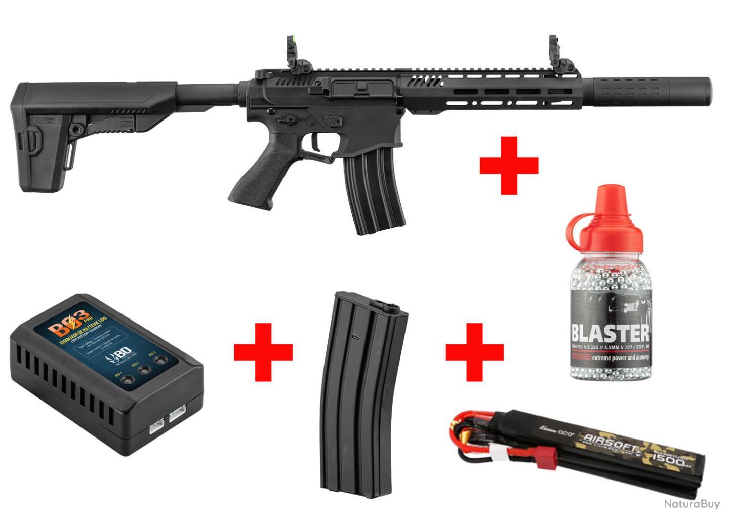 Méga Promo Pack Venator Silent + batterie + chargeur batterie + pot de ...