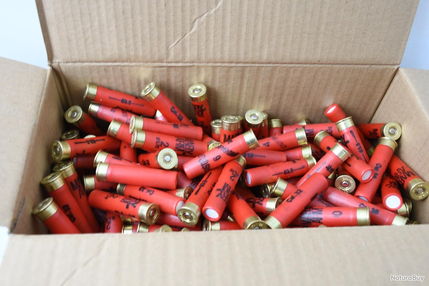 3,4 kg de Cartouches calibre 14mm - Cartouches calibre 12mm - 14mm et ...