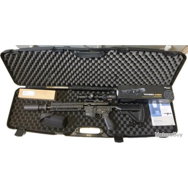 HK MR 223 F-C - 11" (ARMEE FRANCAISE) Cal 223 rem + BT SUPPRESSOR RBS ...