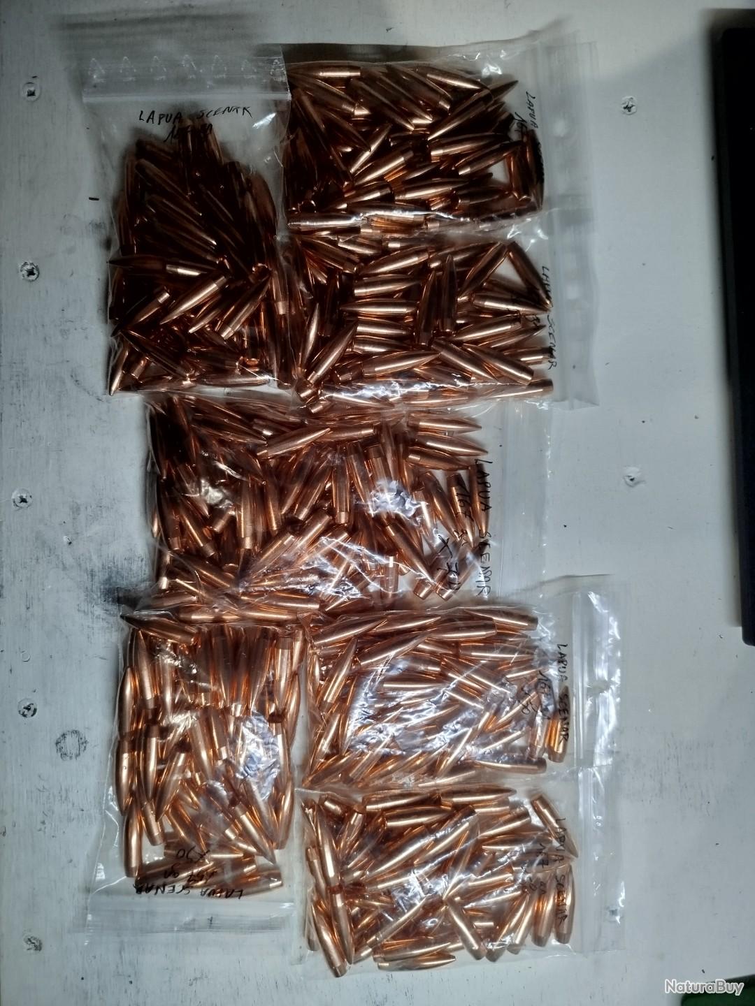 Ogives lapua scénar 167gr lot de 374 - Ogives (14436437)