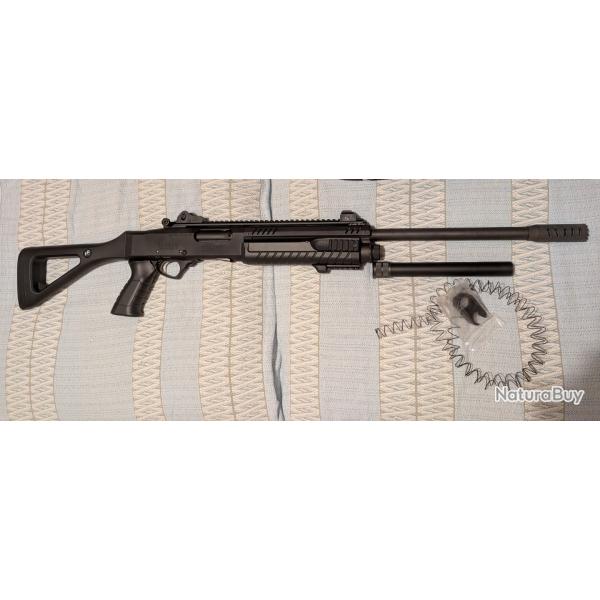 Fusil à Pompe Fabarm Professionnal STF 12 Pistolgrip Tactical - Fusils ...