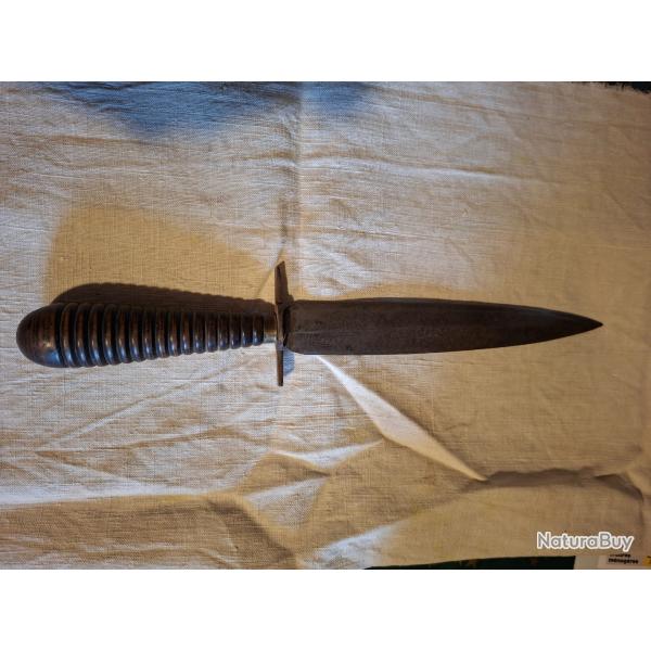 Poignard dague marine ? Nettoyeur de tranchée ? 14/18 WW 1 - Couteaux ...