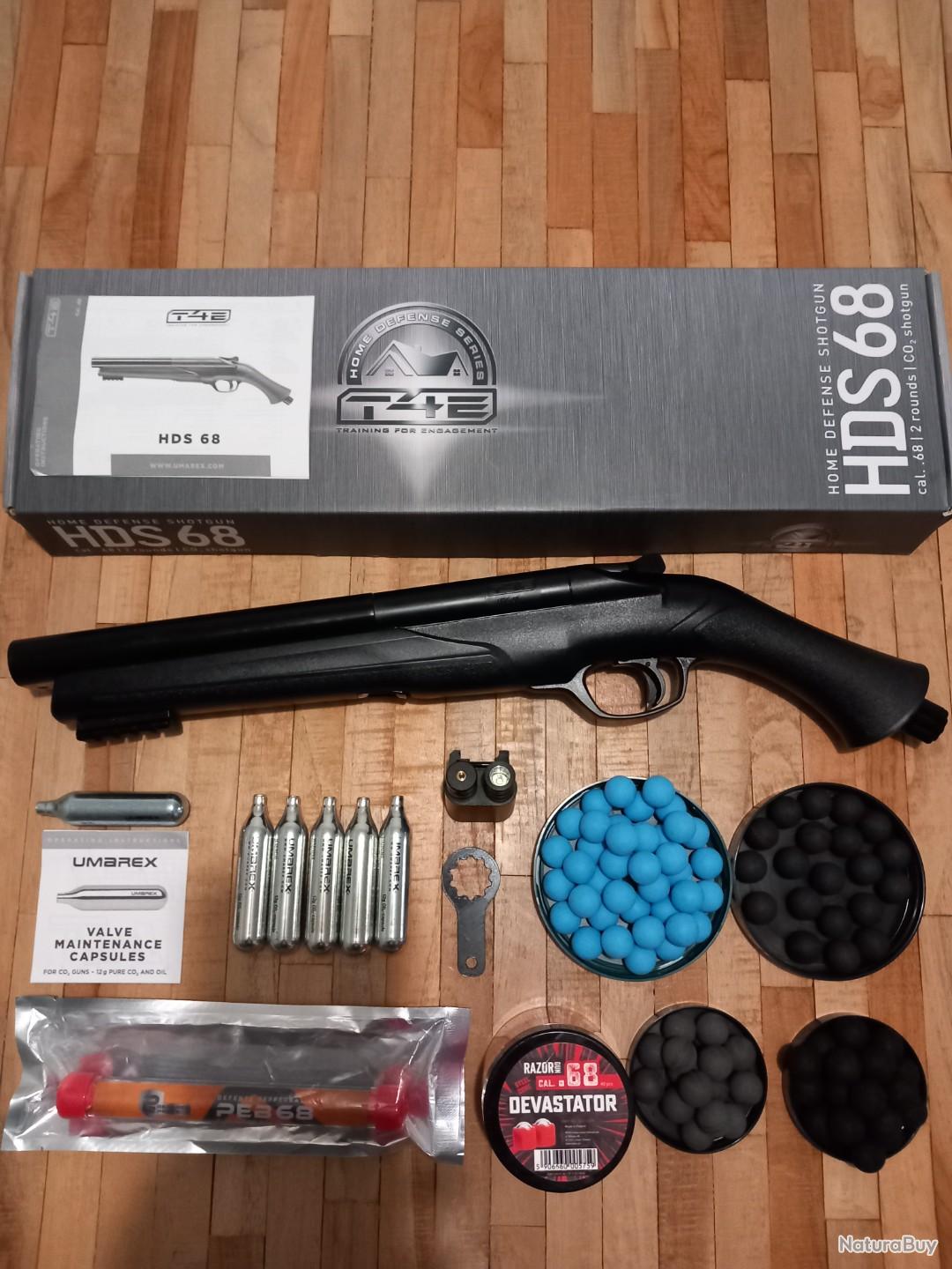 PACK DEFENSE TOTALE HDS 68 T4e PRÊT À L EMPLOI + LAMPE LASER ...