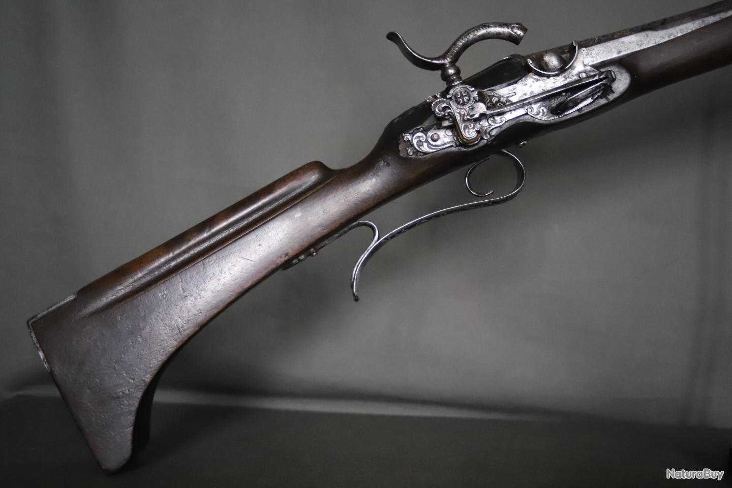 Fusil (mousquet) Espagnol - Espagne, 2nde moitié 18ème modifié 1ère ...