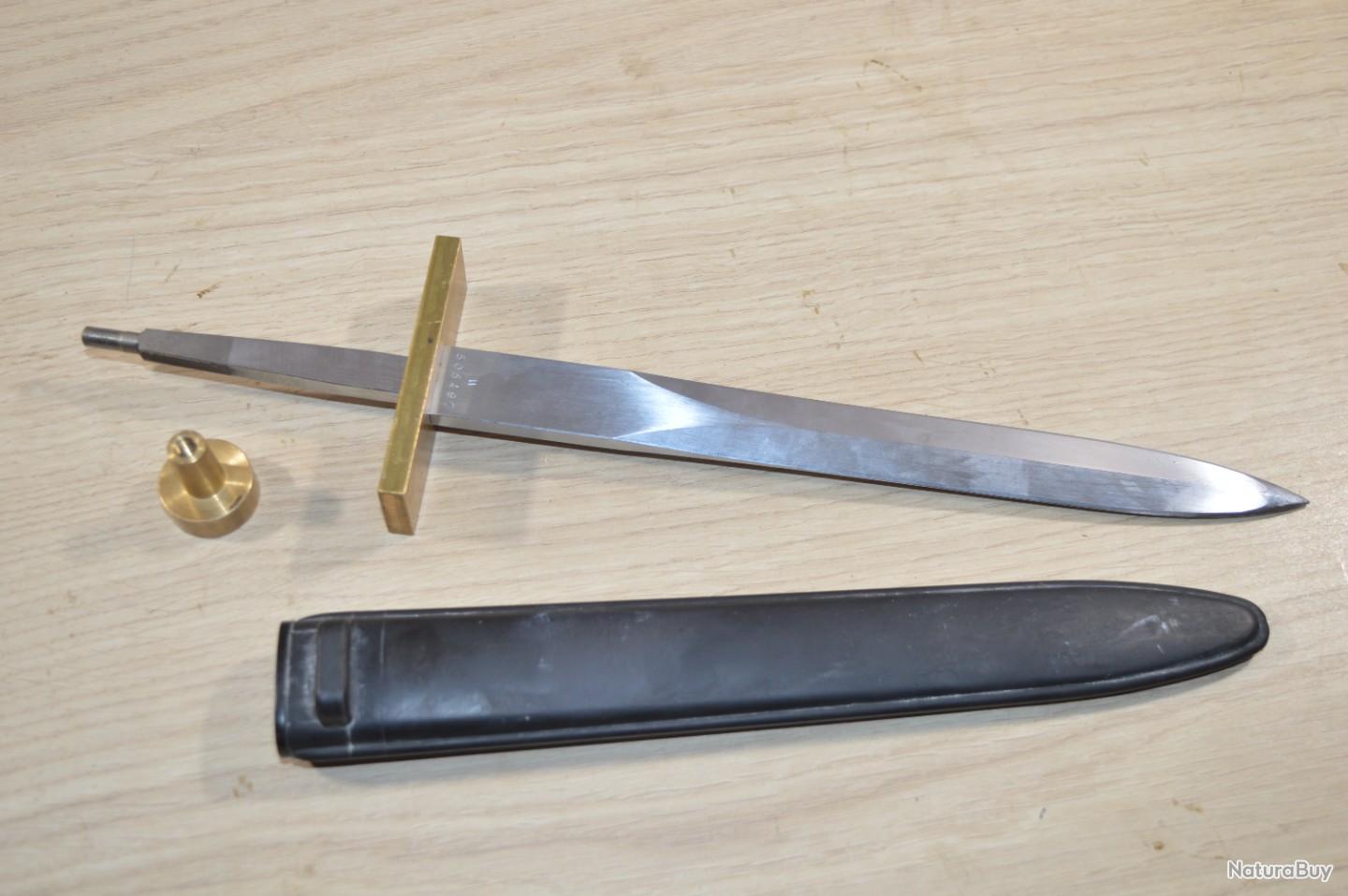 Baïonnette poignard Suisse à restaurer modifier chasse Dague bayonnet ...