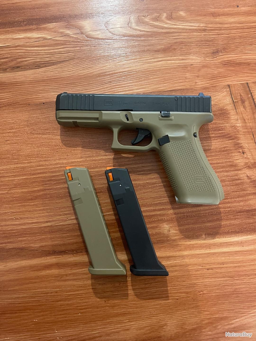 Pistolet d'alarme glock 17 gen 5 9mm PAK - Pistolets d'alarme (14628314)