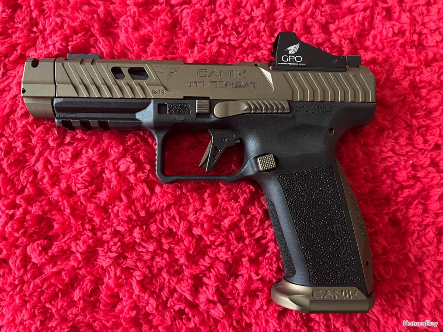 CANIK TTI Combat Avec POINT ROUGE Le tout * ÉTAT NEUF * - Pistolets de ...