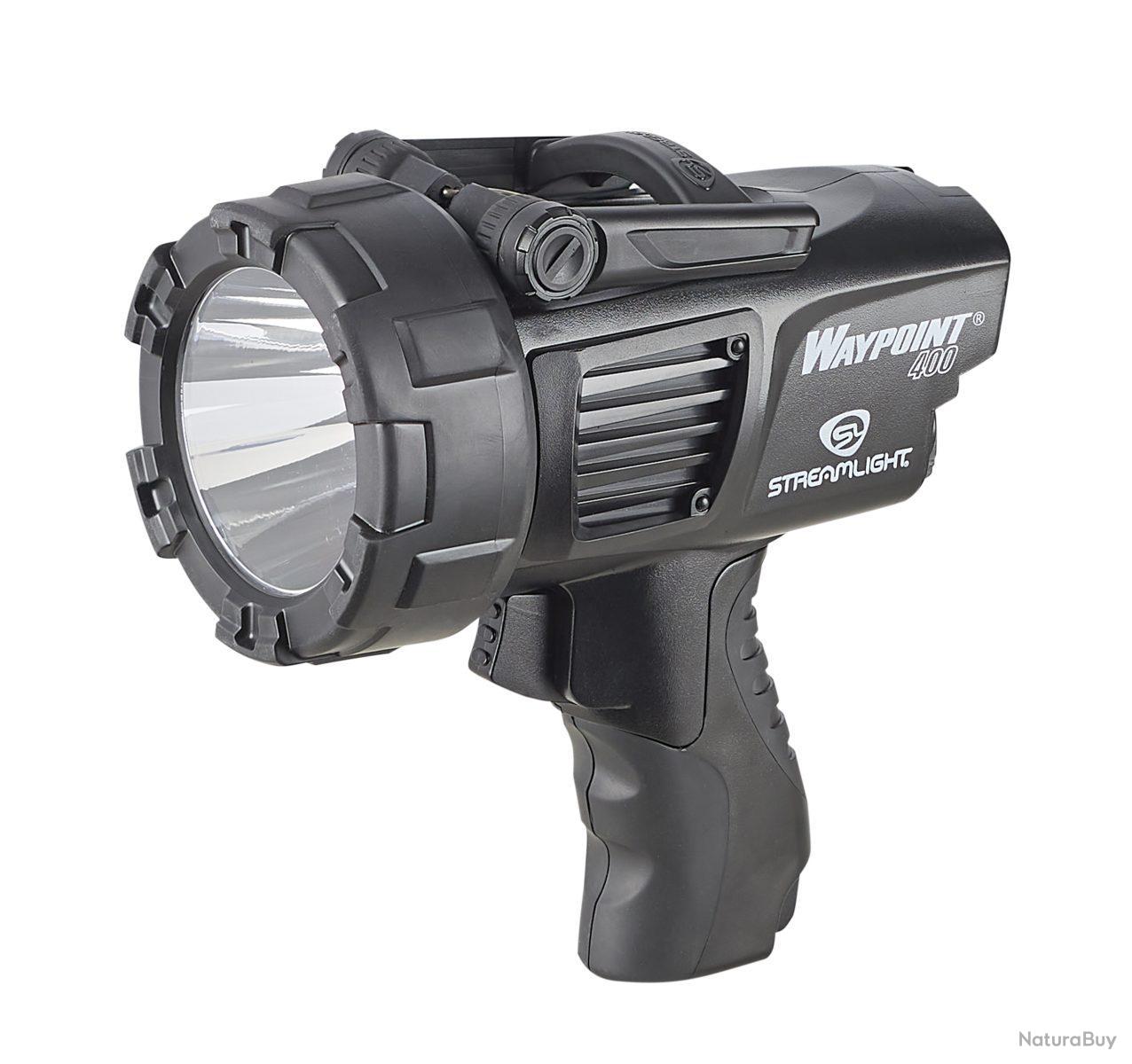 Phare à main rechargeable Streamlight Waypoint 400 - Noir - Lampes ...