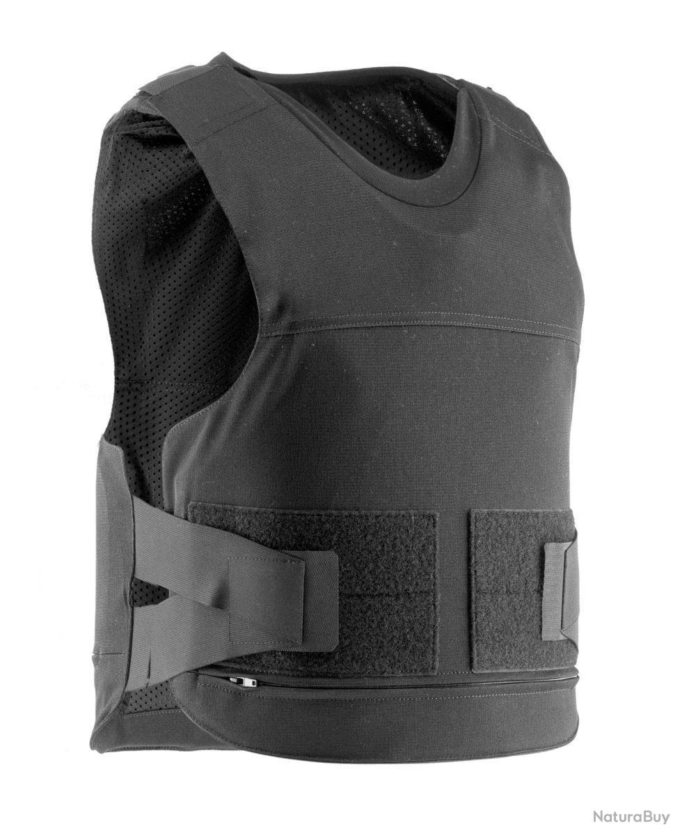 Housse noire seule pour gilet pare balles BSST - Gilets pare balles ...