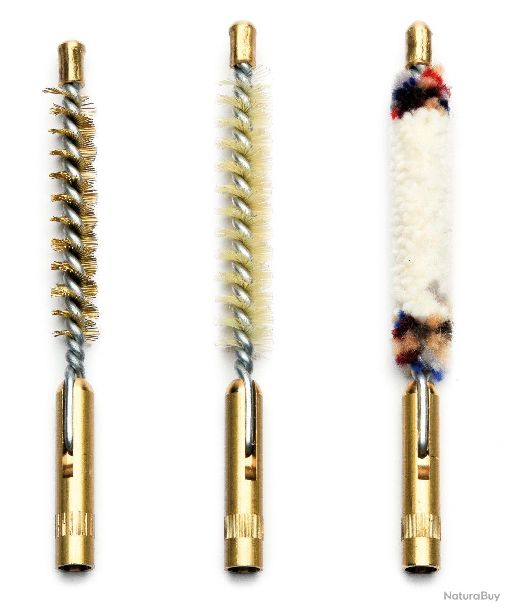 Jeu de 3 brosses pour carabine sous blister 7 mm - Ecouvillons (14471598)