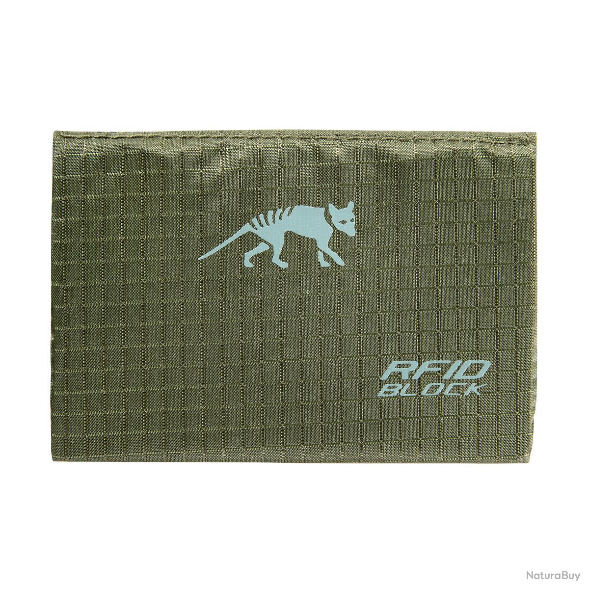 TT CARD HOLDER - Porte carte de crédit RFID Block Olive - Portefeuilles ...