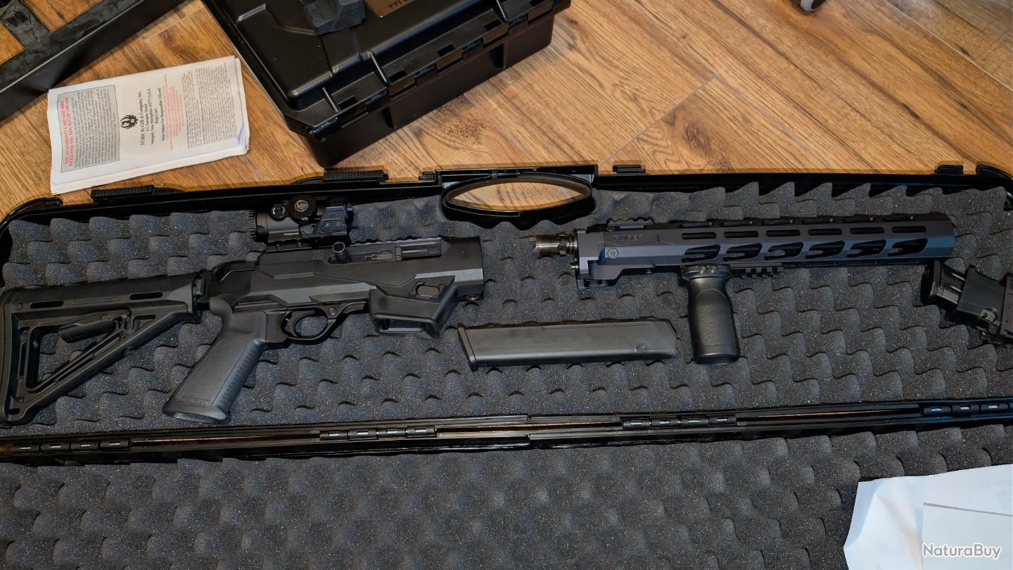 Ruger takedown + prism VO 4X24 PARAGON + red dot 45° VO FRENZY MRS GEN ...