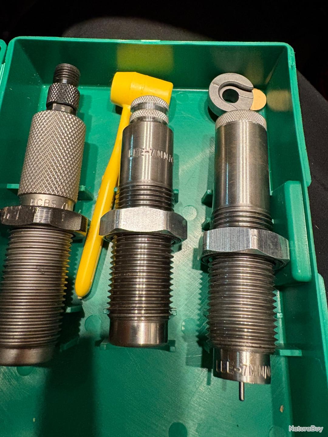 Jeux d'outil rcbs Lee 7 mm 08 avec Shell holder - Jeux d'outils (14479103)