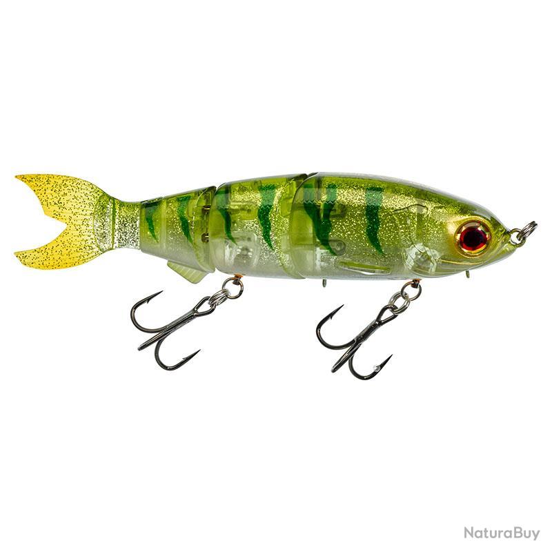 Swimbait GUNKI Itoka run 180 S UV green perch - Leurres durs ...