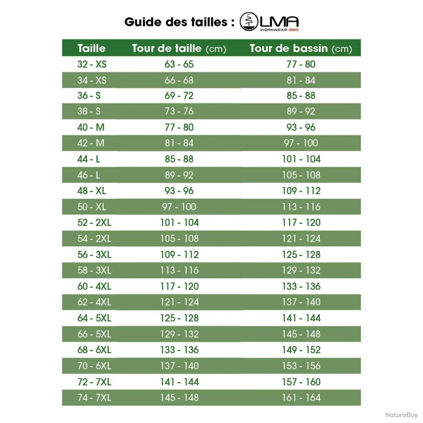 Pantalon Stretch Memory vert du 40 au 54 54 - Pantalons Outdoor (14483414)