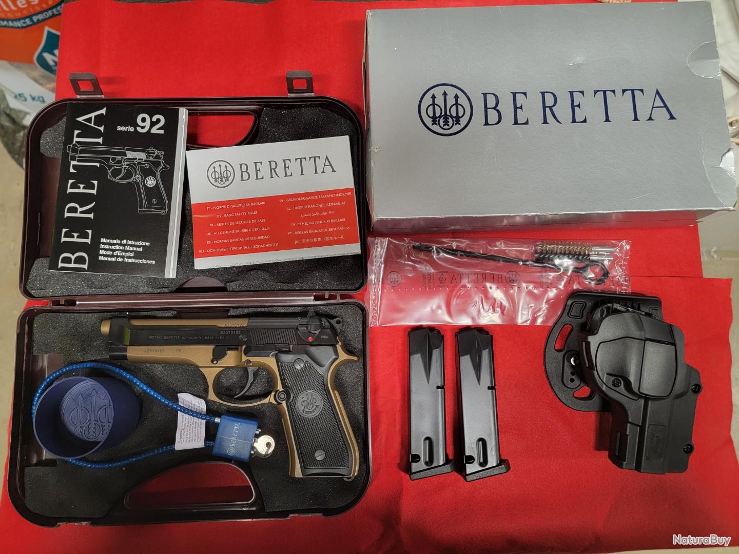 PISTOLET BERETTA 92FS BRONZE EDITION 9MM PARA - Pistolets de Catégorie ...