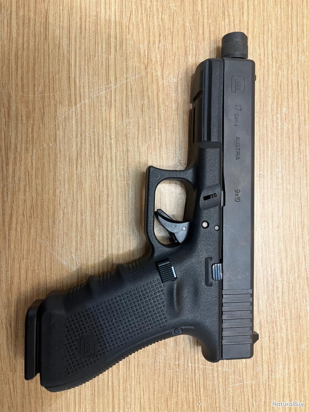 Glock 17 gen4 cal 9mm avec sa mallette et deux chargeurs en excellent ...