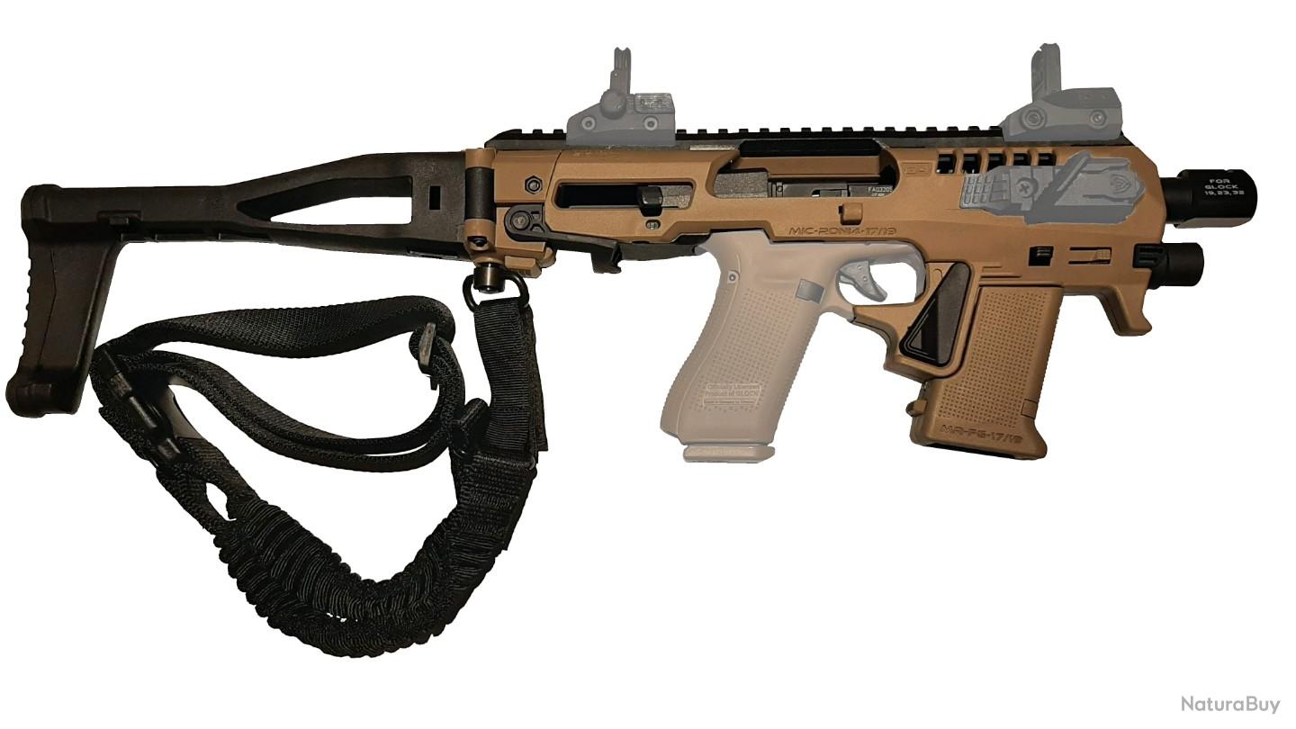 Conversion GLOCK RONI Micro CAA Génération 4 X pour Glock 17/19/19X/22 ...