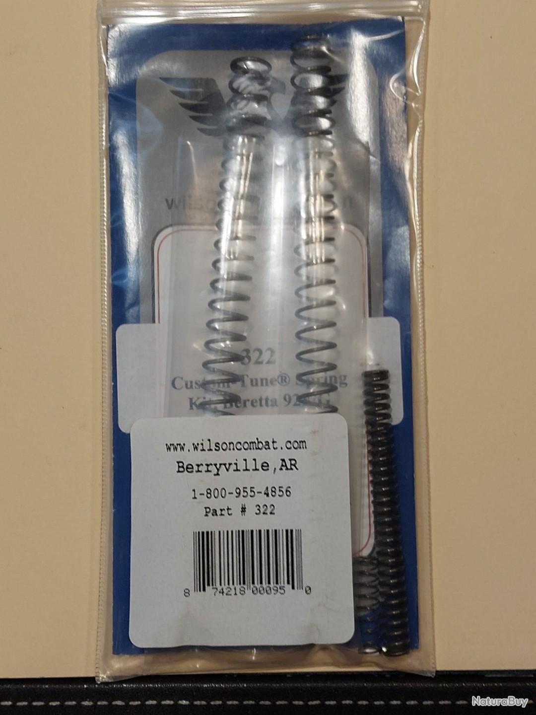 Kit ressorts Wilson combat pour Beretta 92 - Pièces et Eléments d'armes ...