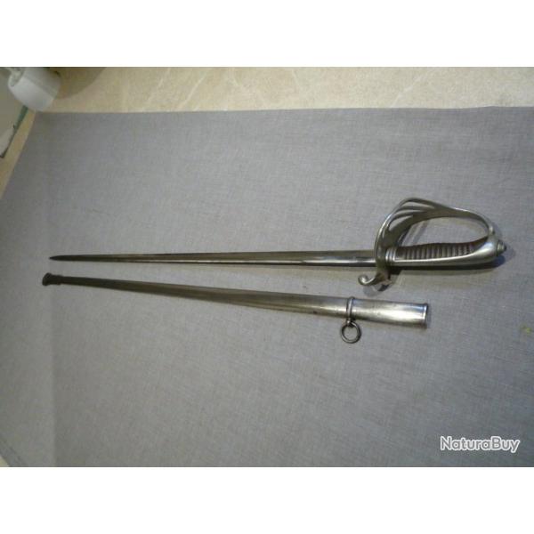 Sabre d'officier d'infanterie Mle 1882, aout 1898 Manufacture de ...