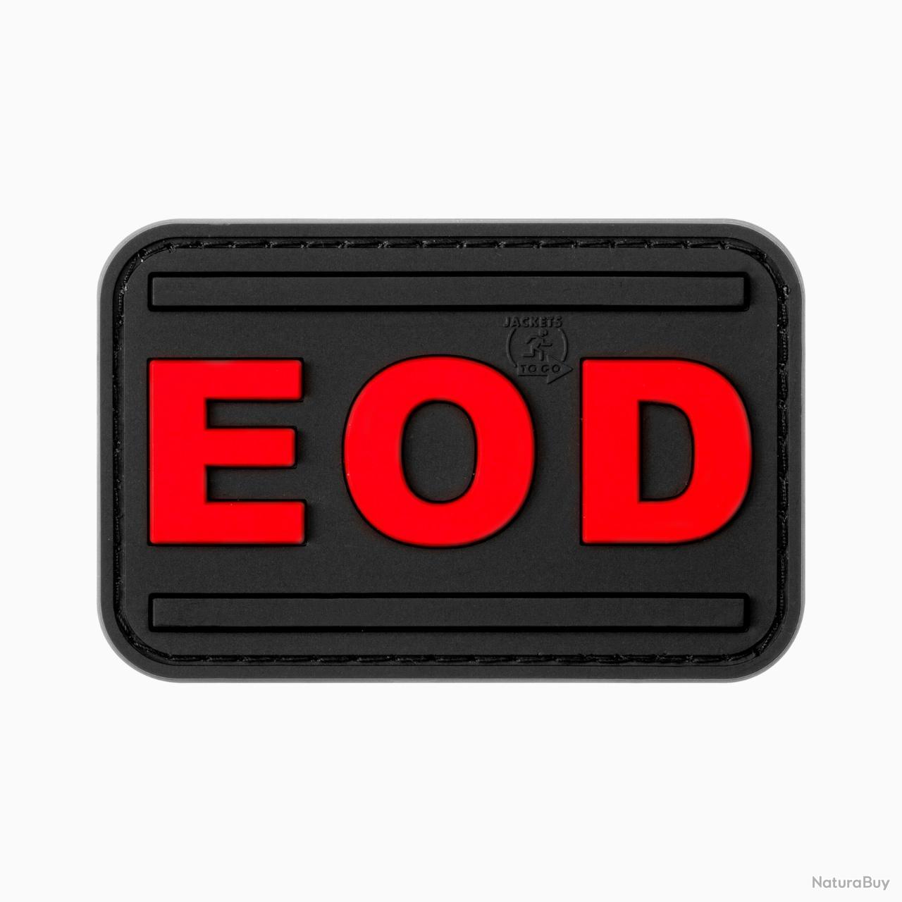 Patch EOD Blackmedic - Patchs et écussons tactiques et sécurité (14490417)