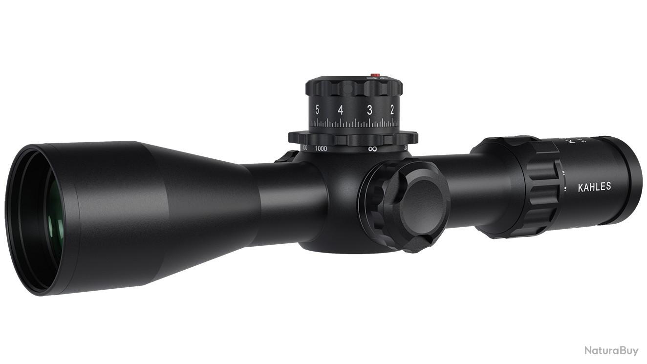 Kahles K318i - 3,5-18x50 - Réticule SKMR4 - Tourelle de dérive a droite ...