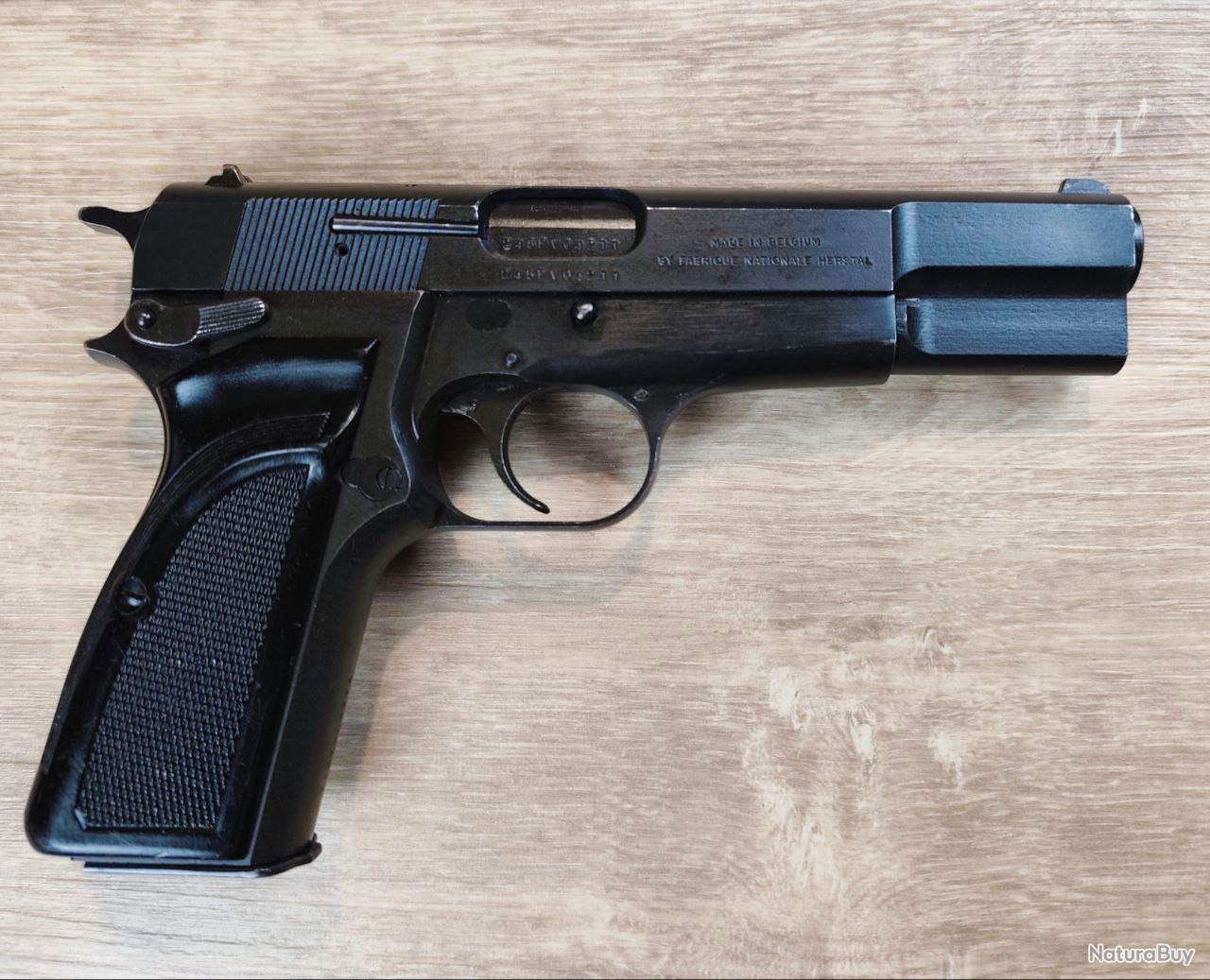 Pistolet semi-automatique BROWNING (FN) GP-35 carcasse acier - Surplus ...