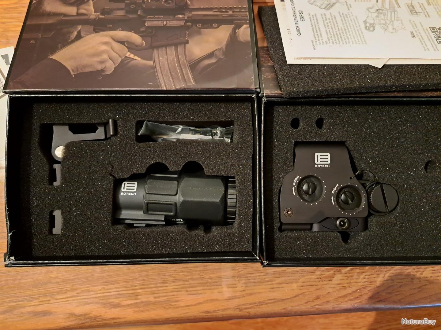 Eotech magnifier g45 + EXPS2-2 neuf facture - Points rouges de tir et ...