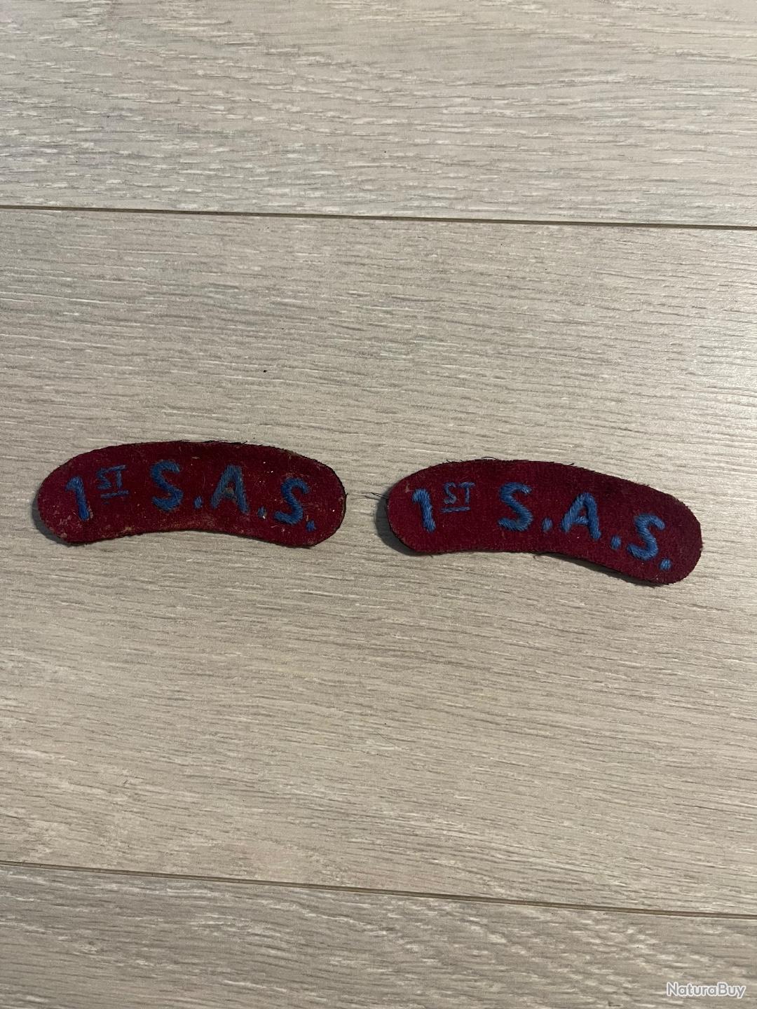 Une paire de bananes anglaises 1 ST S.A.S ww2 - Médailles, Décorations ...