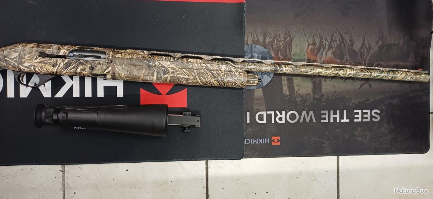 Fusil Stoeger M3000 calibre 12/76 canon de 76 cms CI + Lunette de hutte ...