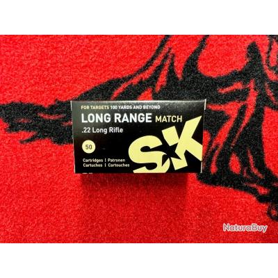SK Long Range Match 22 lr (x500) - Munitions - Balles 22LR (14502639)